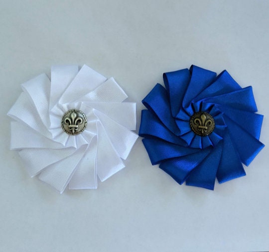 DIY Folded Cockade Tutorial Cockade Pattern | Etsy