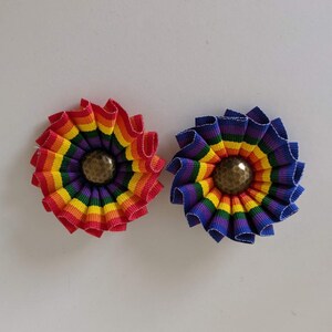 DIY Small Pleated Cockade Tutorial - Cockade Pattern - Etsy