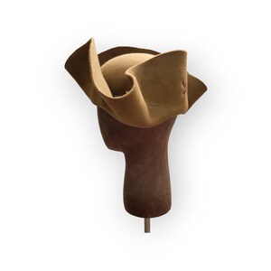 Pauper's Tricorn - Poor Man's Tricorn - Laced Tricorn - Cocked Felt Hat ...