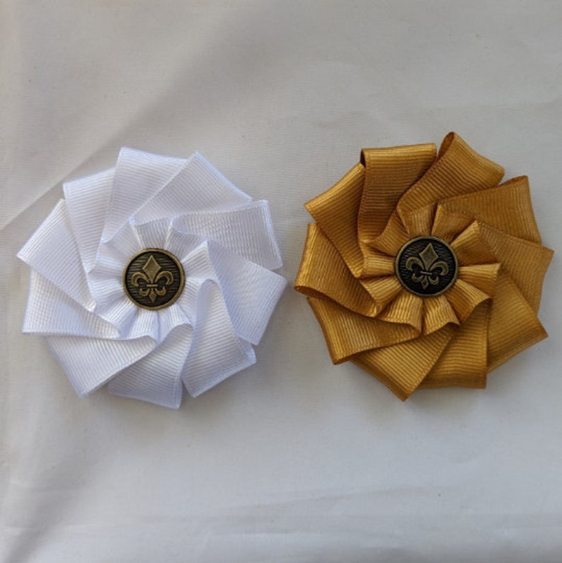 DIY Kit & PDF Small Folded Cockade Tutorial and Supply Kit | Etsy