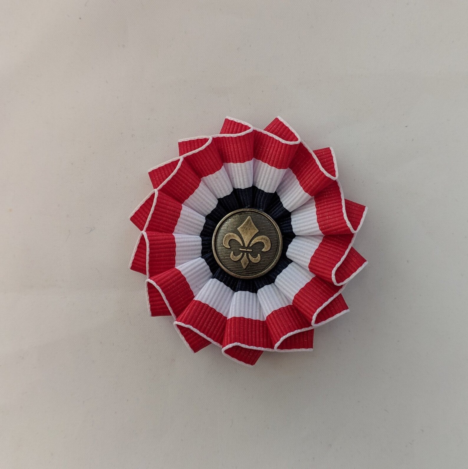 Bastille Day Two Les Mis Cockades Red White Blue French | Etsy