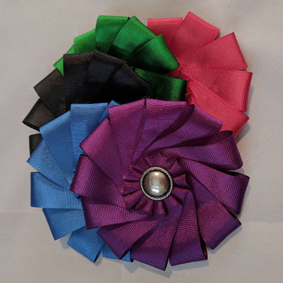 DIY Folded Cockade Tutorial Cockade Pattern - Etsy