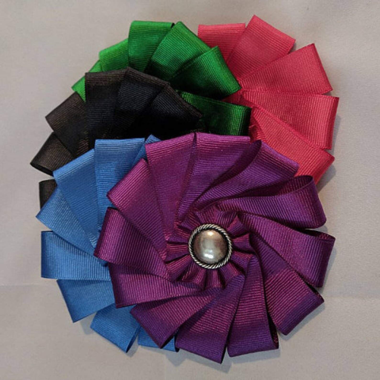 DIY Folded Cockade Tutorial Cockade Pattern - Etsy