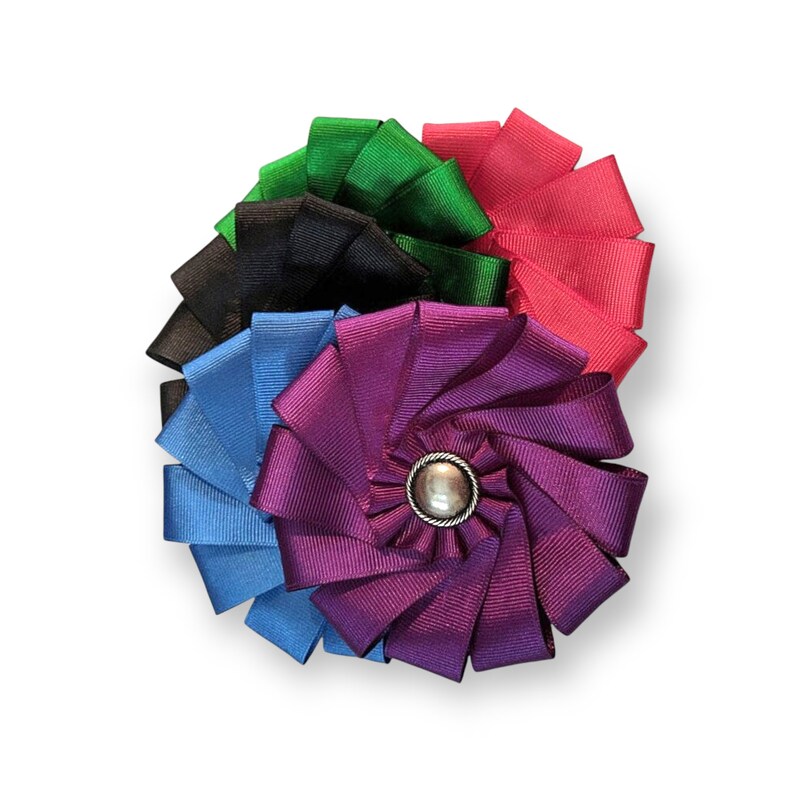 Heraldic Folded Cockade SCA Heraldry Metal and Color - Etsy