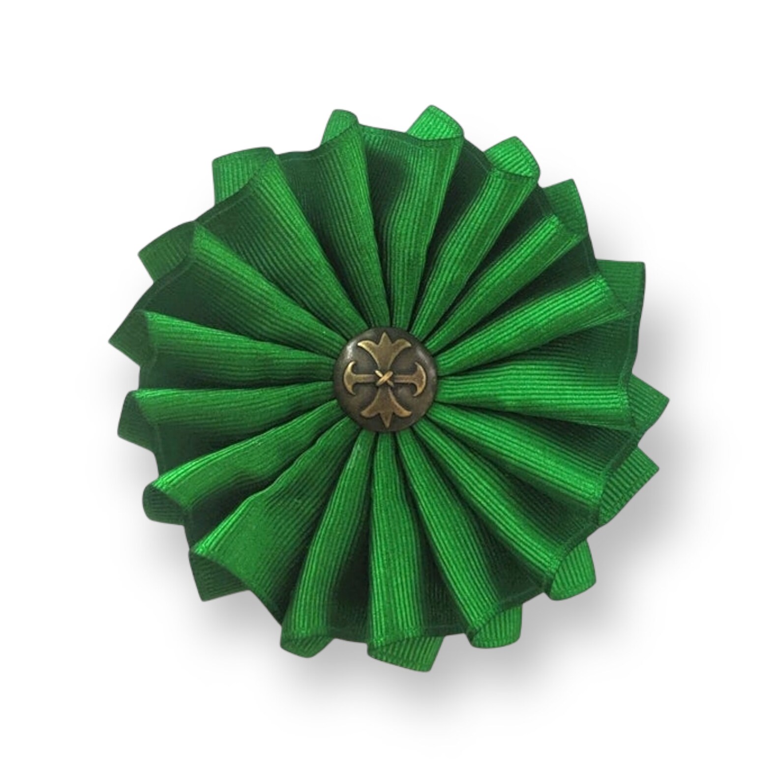 Celtic Wales Cambria Cross on Folded Ribbon Cockade Fleury - Etsy