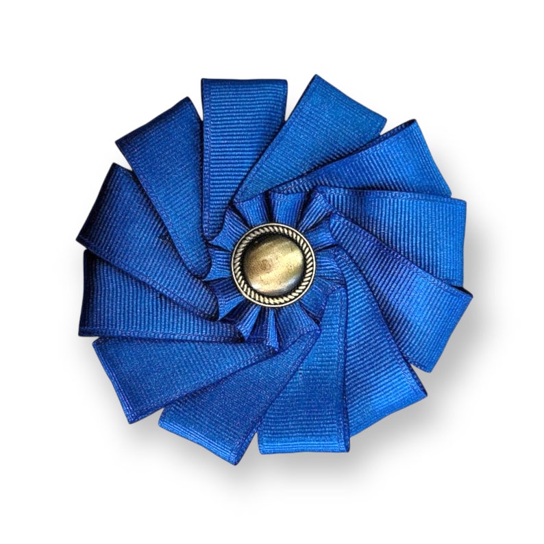 Heraldic Folded Cockade SCA Heraldry Metal and Color - Etsy