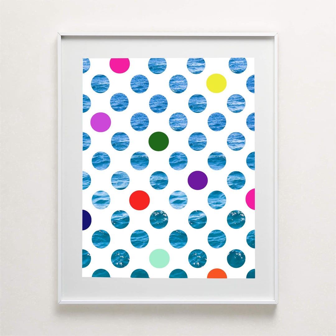 Kids Beach Art, Kids Ocean Art, Abstract Beach Art, Ocean Abstract Art ...