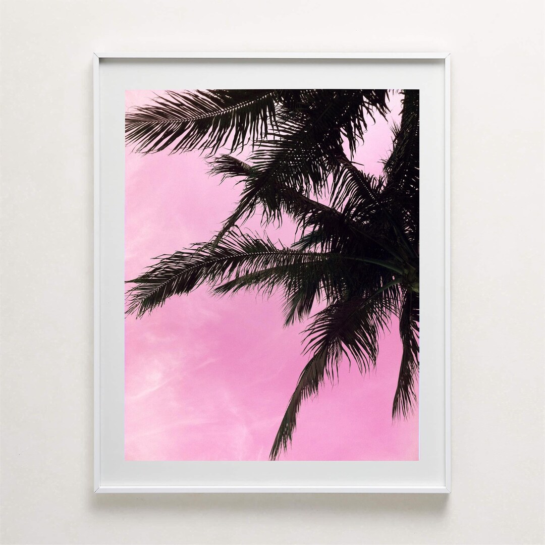 Palm Tree Wall Art, Kids Palm Tree Art, Palm Tree Print, Palms ...