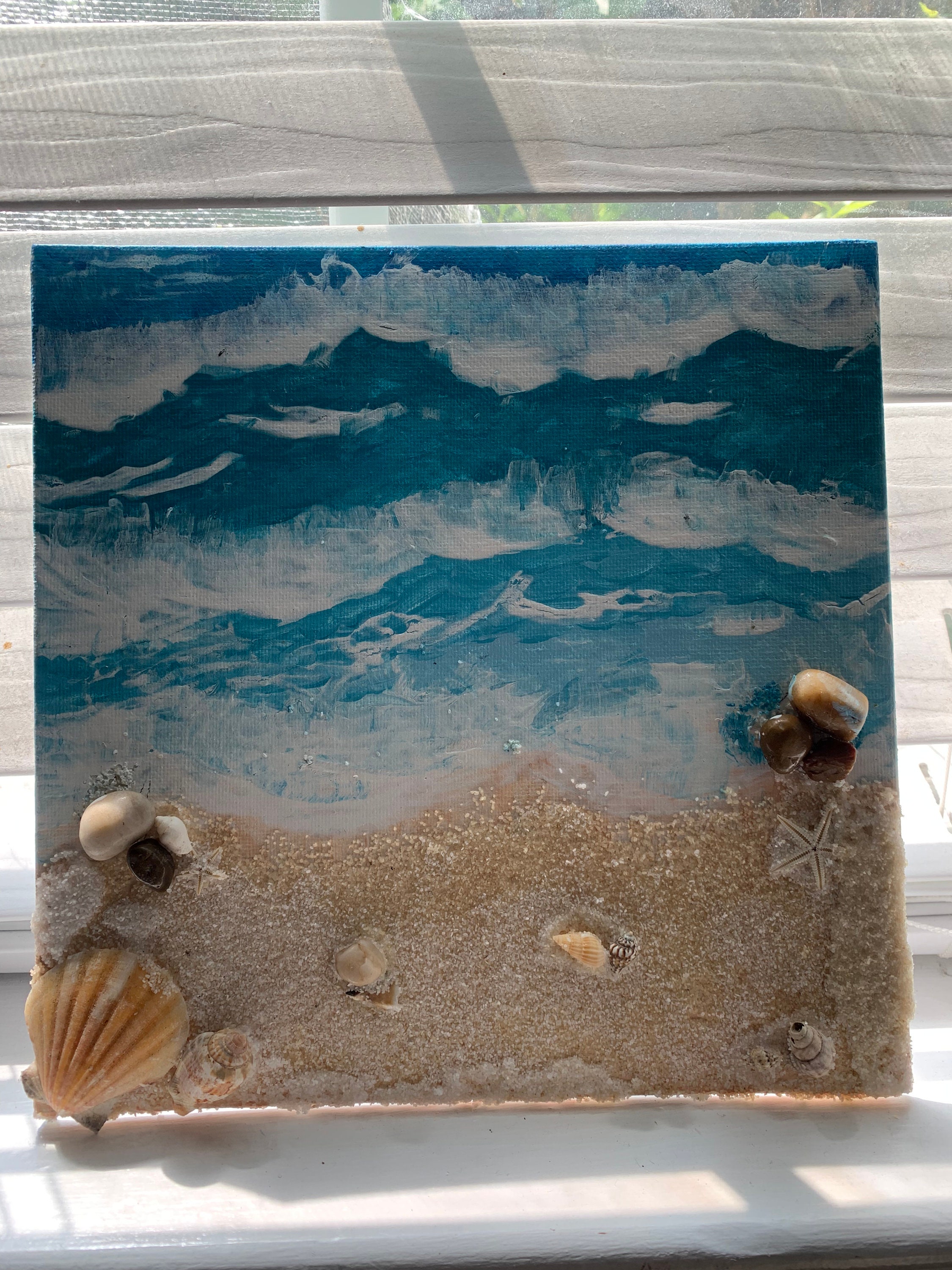 Beach Shore Painting - Etsy