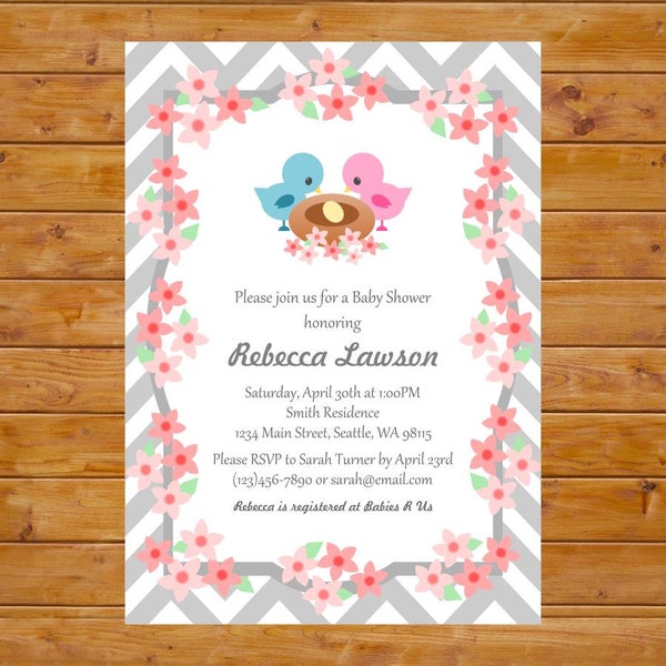 Bird Baby Shower - Etsy