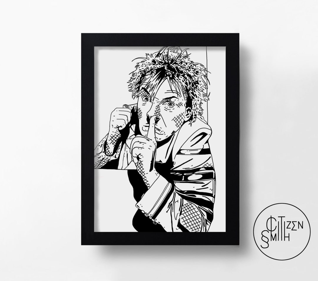 DROP DEAD FRED - Hello, Snotface! - Rik Mayall - Hand-drawn Film Art ...