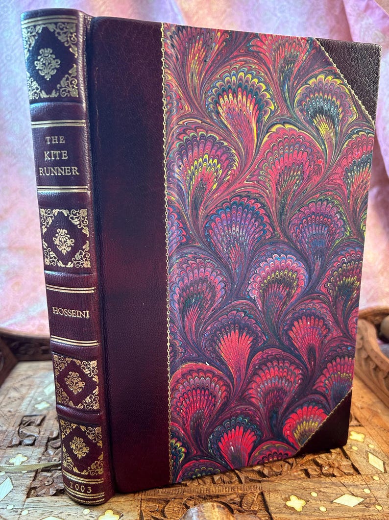 Custom Bookbinding: Half Leather - Etsy