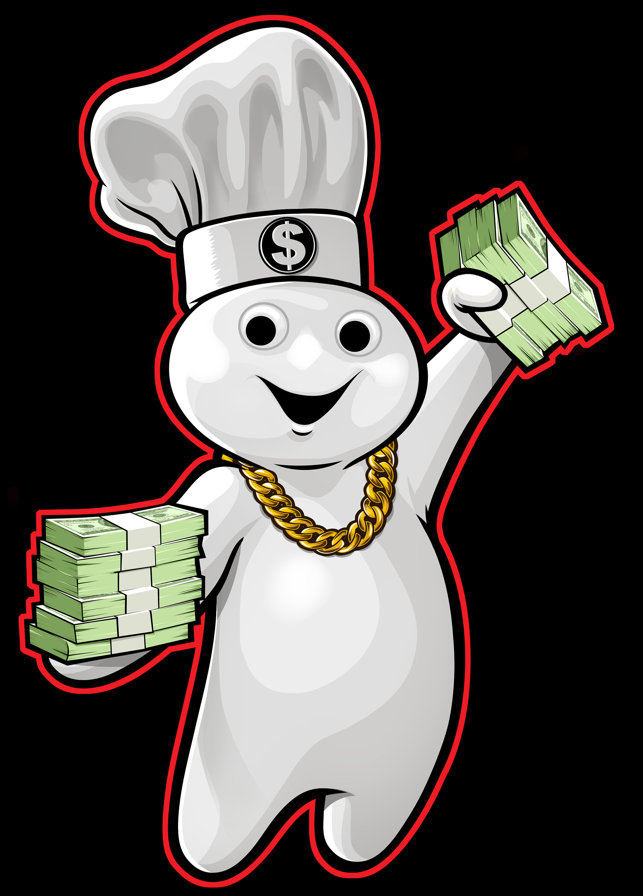 NEW DOE BOY Paperchasers, Money, Cash, Hustler, Bread, Cream, Stacks of ...