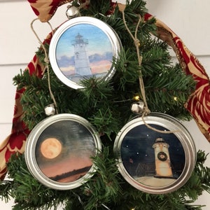 Edgartown Lighthouse Ornament - Etsy