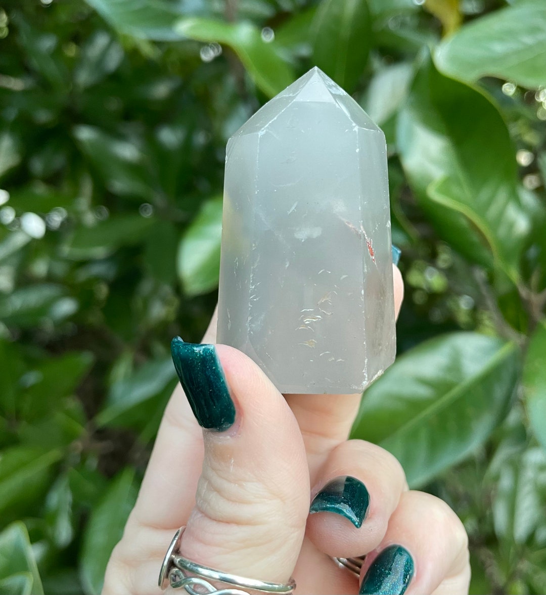 Gray Phantom Quartz Point, Phantom Quartz, Phantom Quartz Tower - Etsy
