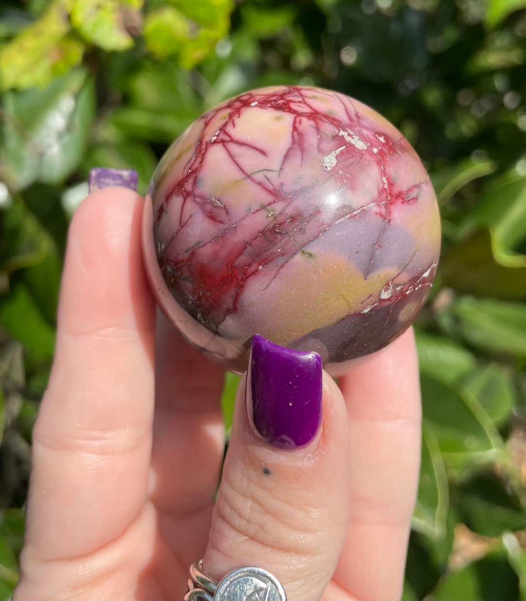 Mookaite Jasper, Mookaite Sphere, Mookaite Jasper Sphere - Etsy