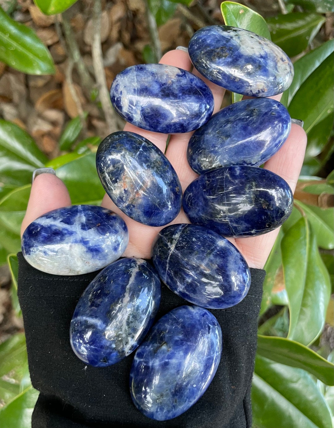 Sodalite, Sodalite Palm Stone, Qty. 1 - Etsy