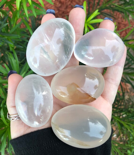 Girasol Quartz Girasol Palm Stone - Etsy