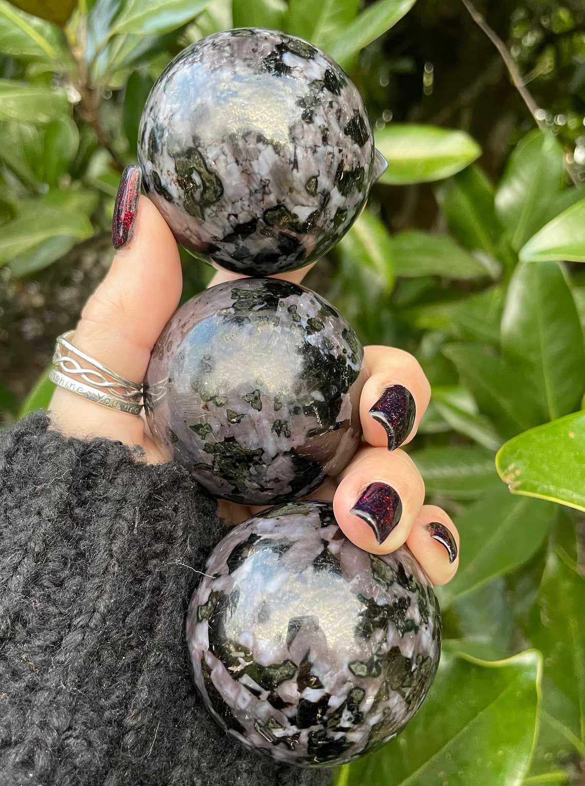 Merlinite, Merlinite Sphere, Indigo Gabbro, Qty. 1 - Etsy