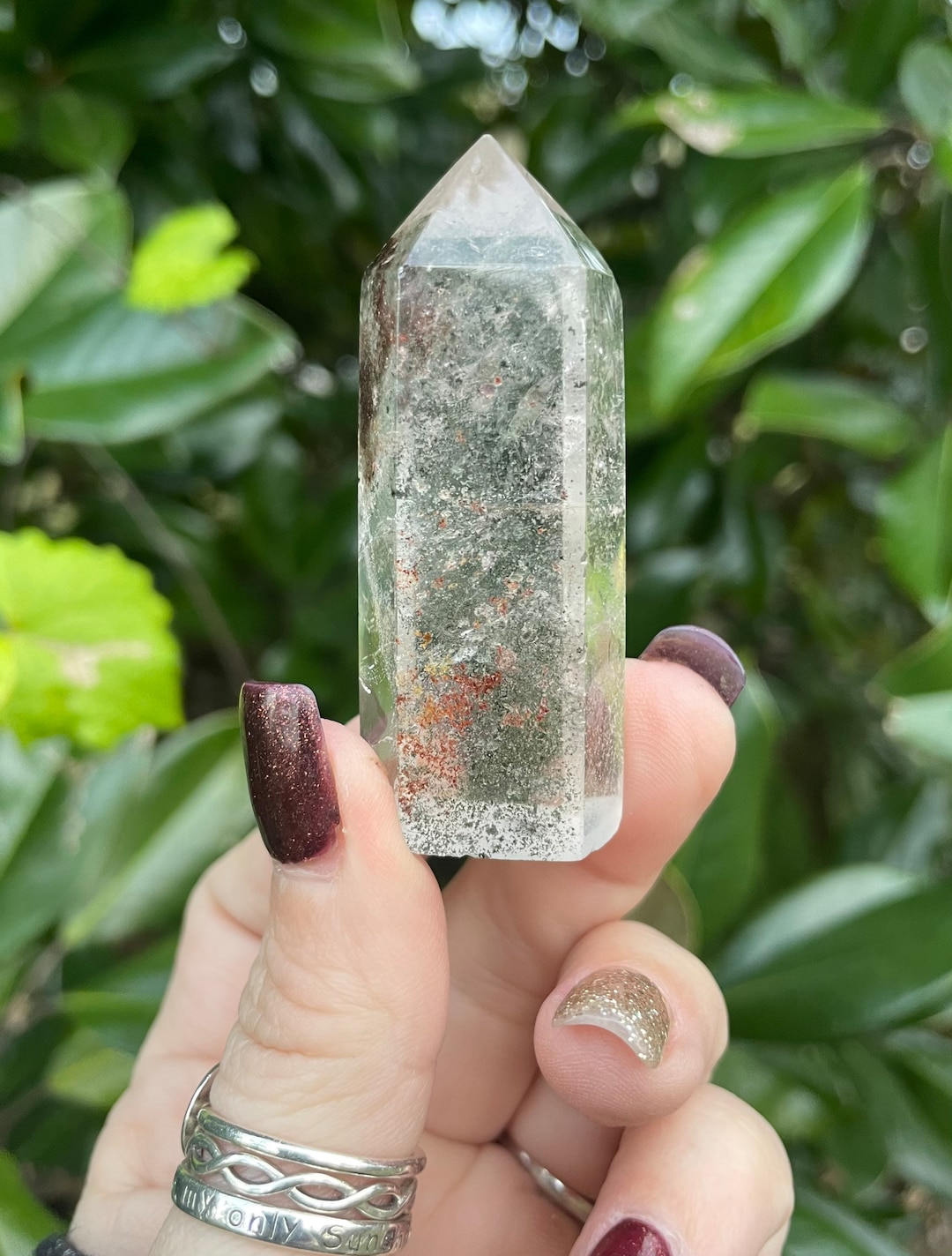 Garden Quartz Tower, Garden Quartz - Etsy