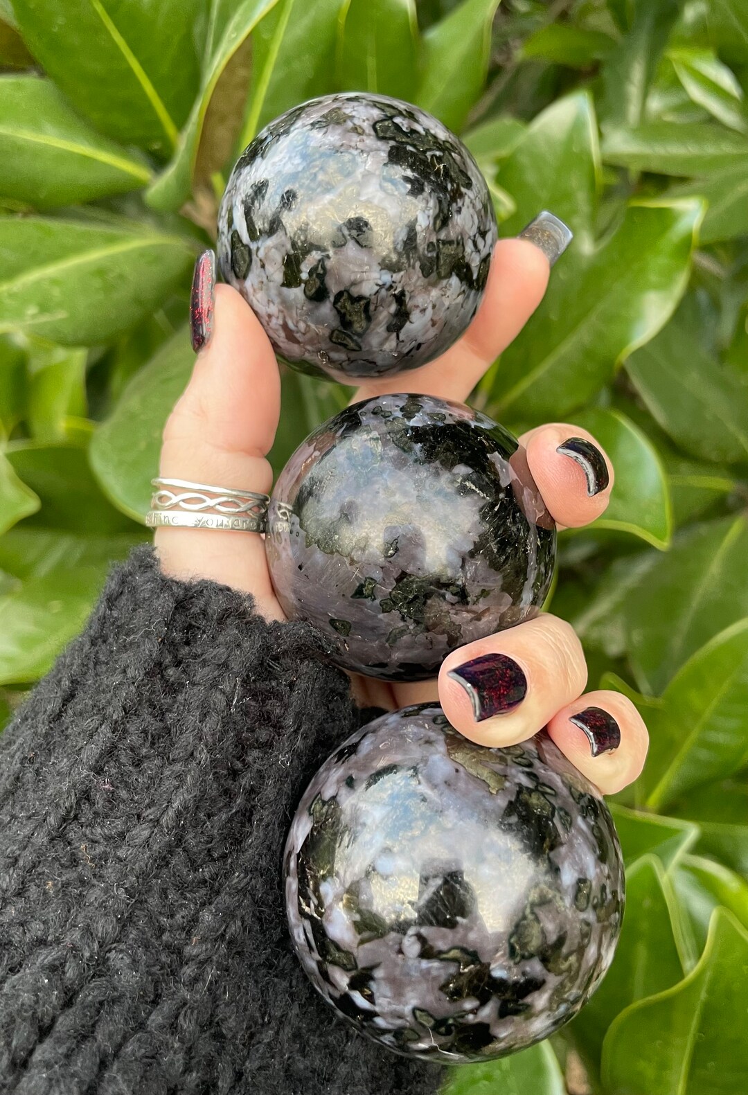 Merlinite, Merlinite Sphere, Indigo Gabbro, Qty. 1 - Etsy
