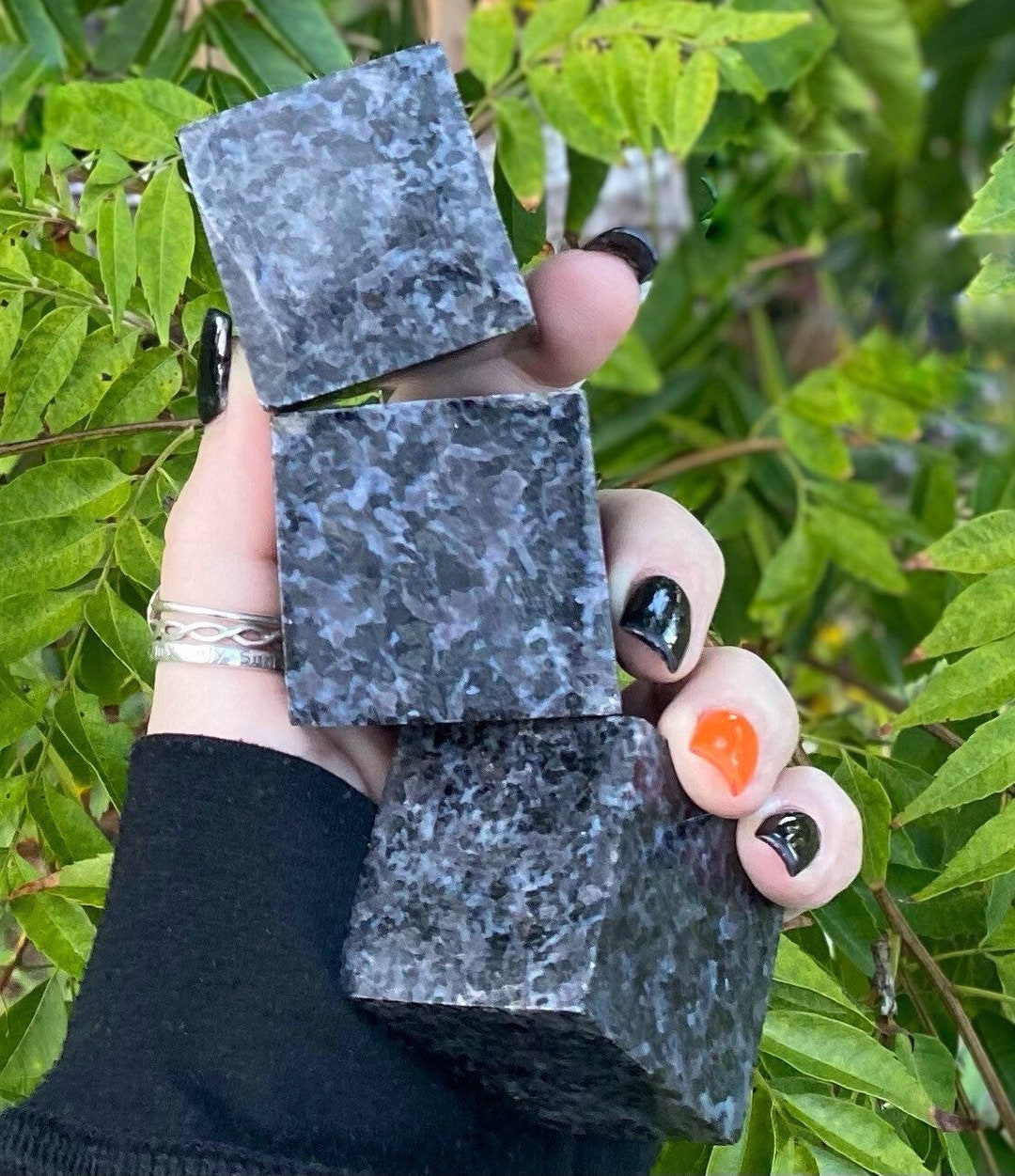 Merlinite, Merlinite Cube, Indigo Gabbro, Qty. 1 - Etsy
