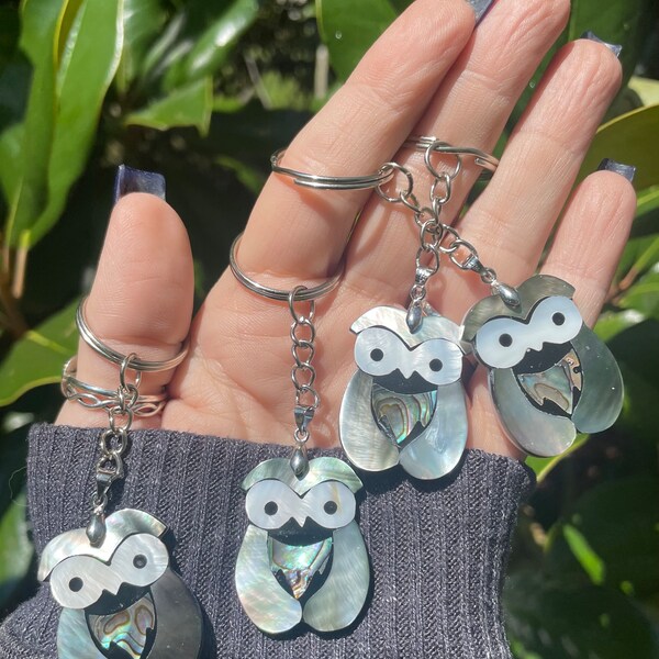 Owl Keychain - Etsy