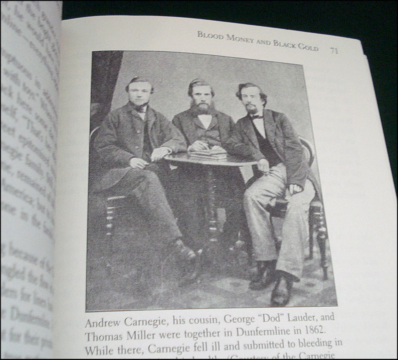 Andrew CARNEGIE Gilded Age Millionaire, Tycoon, Philanthropist, Library ...