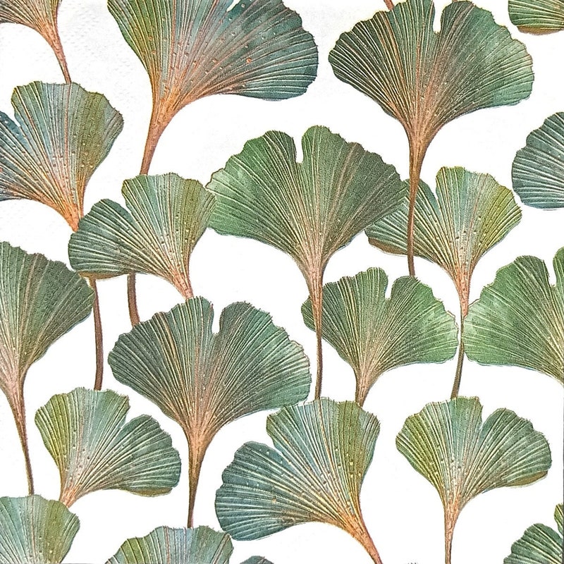Ginkgo Leaf Fabric - Etsy