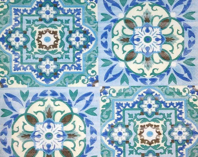 N645# 3 Pieces of Single Paper Napkins for Decoupage, Craft Tissue ...