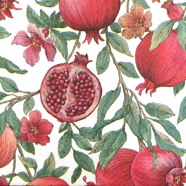 Pomegranate Pattern - Etsy