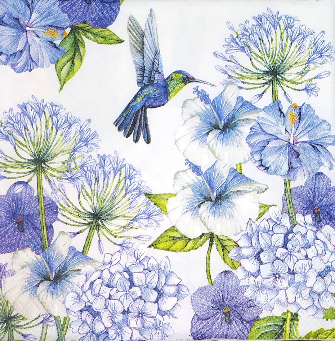 N534# 3 Pieces of Single Paper Napkins for Decoupage, Craft Tissue ...