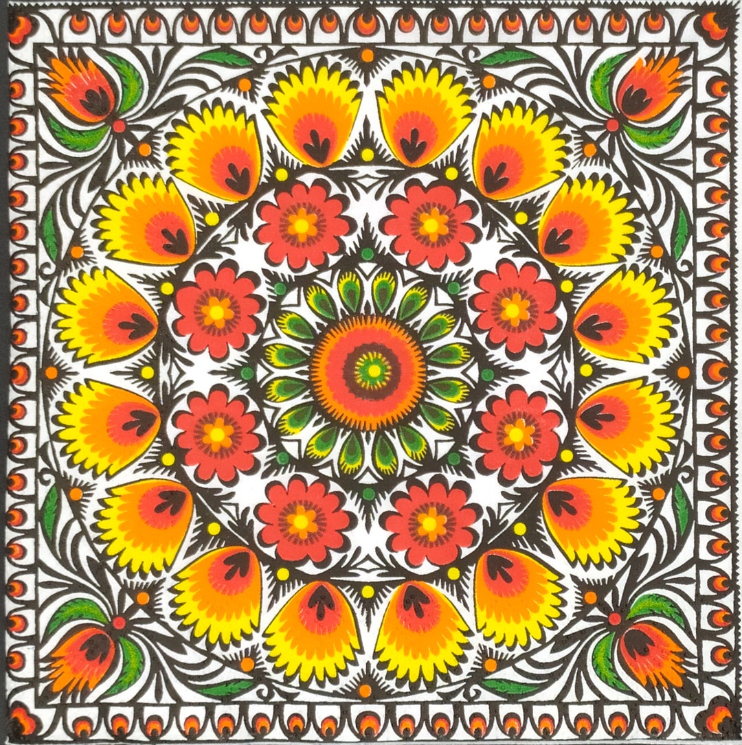 R034 3 Pieces of Single Paper Napkins for Decoupage, Craft Tissue ...