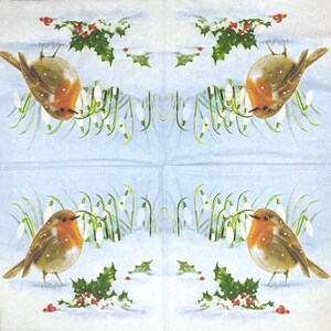 Q339# 3 Pieces of Single Paper Napkins for Decoupage, Craft Tissue ...