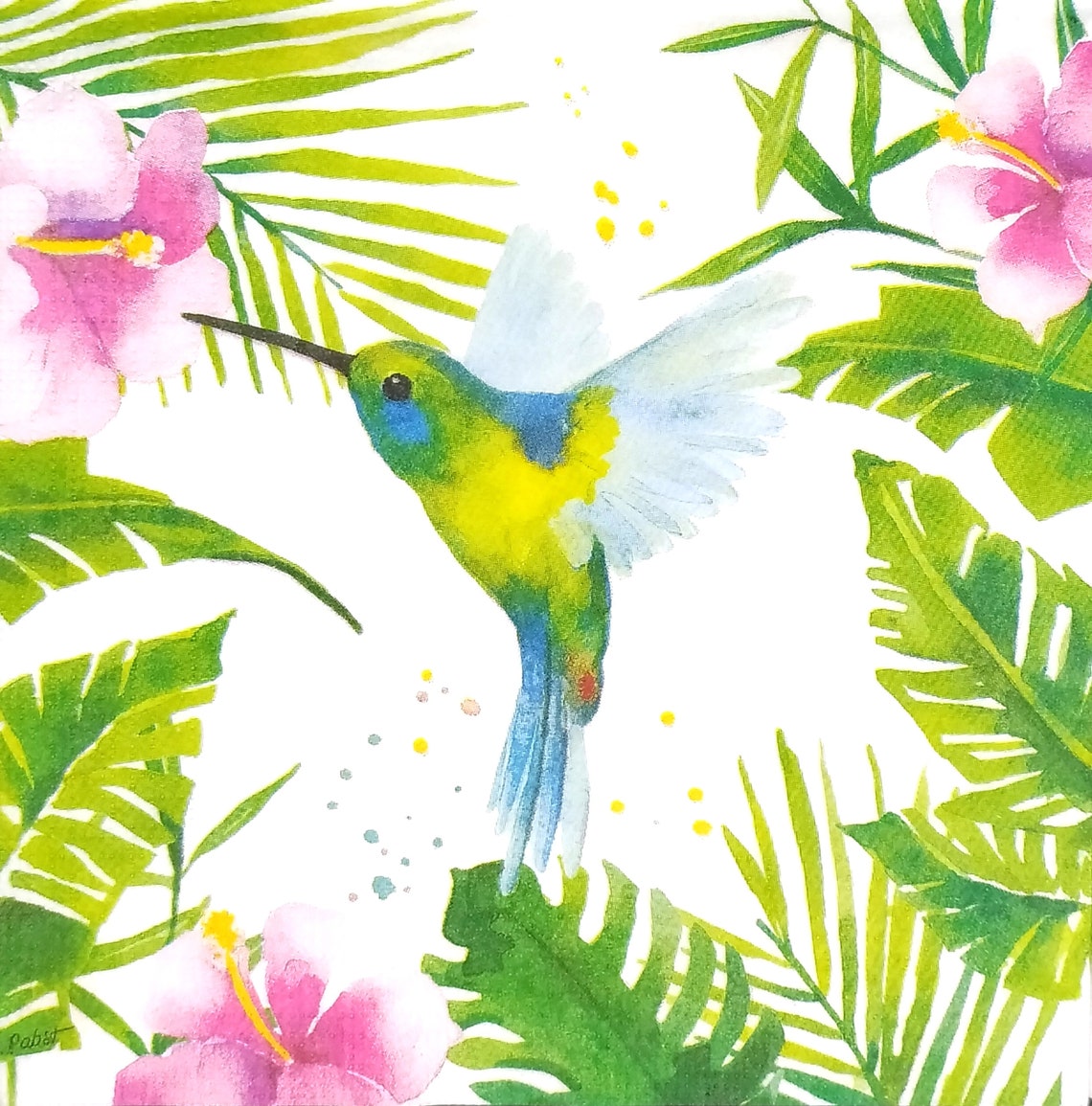 Q927# 3 Pieces of Single Paper Napkins for Decoupage, Craft Tissue ...