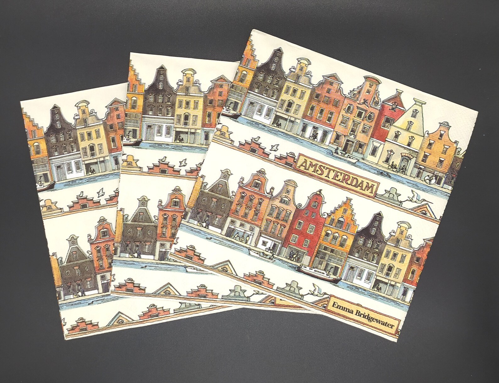 P019# 3 Pieces of Single Paper Napkins for Decoupage, Craft Tissue ...
