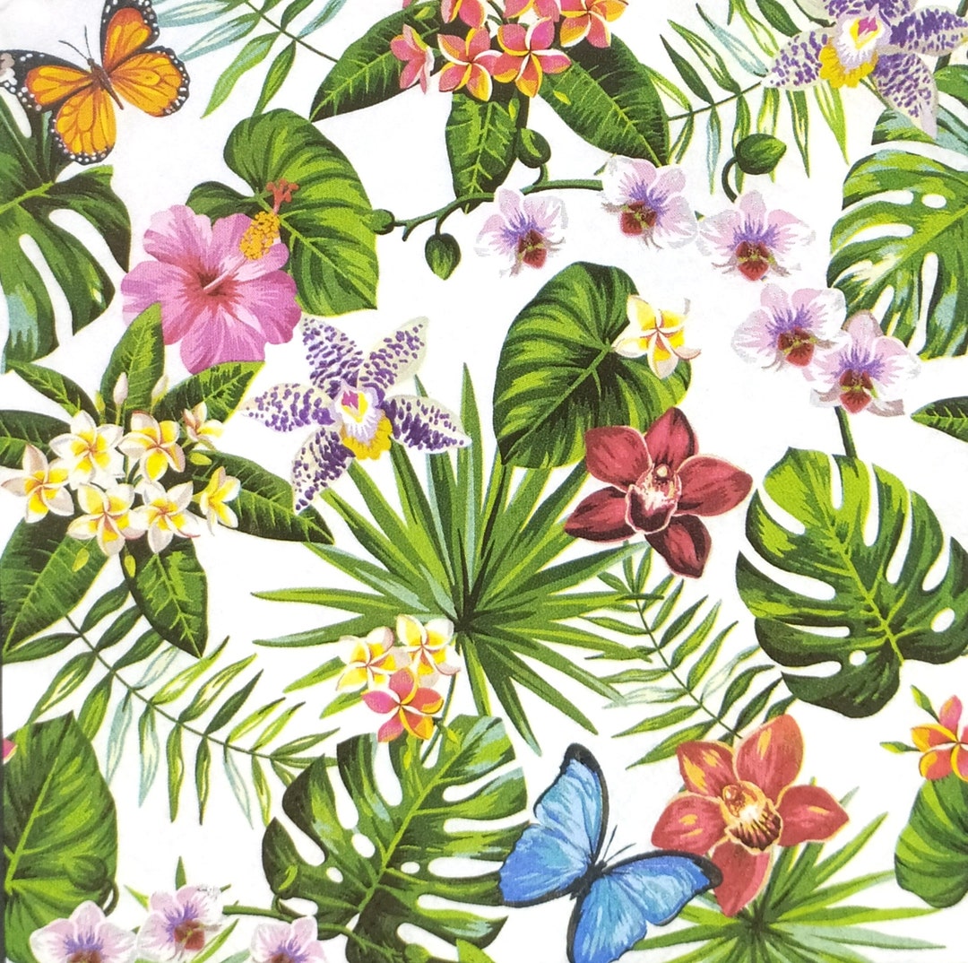 P340 3 Pieces of Single Paper Napkins for Decoupage, Craft Tissue ...