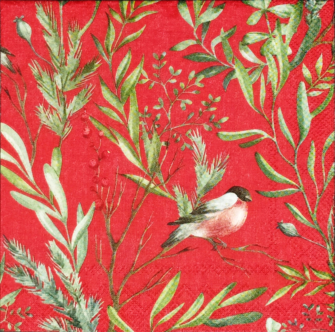 S564 3 Pieces of SMALL Single Paper Napkins for Decoupage Cocktail Size ...