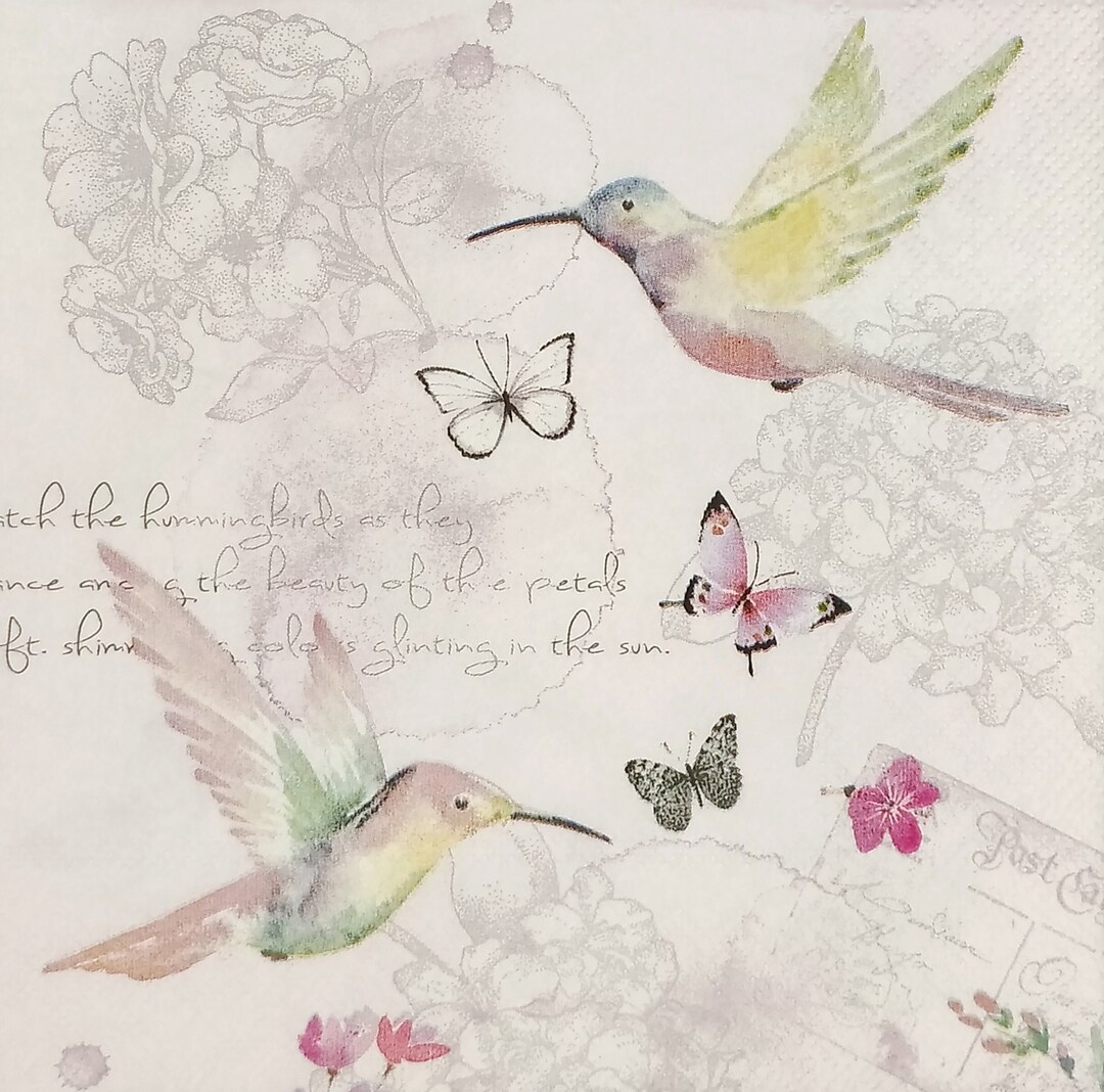 P778# 3 Pieces of Single Paper Napkins for Decoupage, Craft Tissue ...