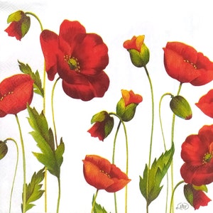 P726# 3 Pieces of Single Paper Napkins for Decoupage, Craft Tissue ...
