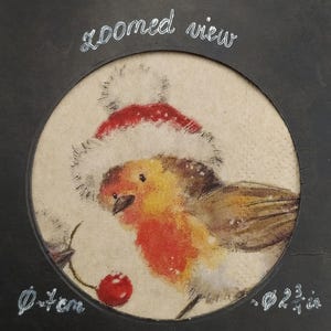 T814 3 Pieces of Single Recycled Paper Napkins for Decoupage, Craft ...