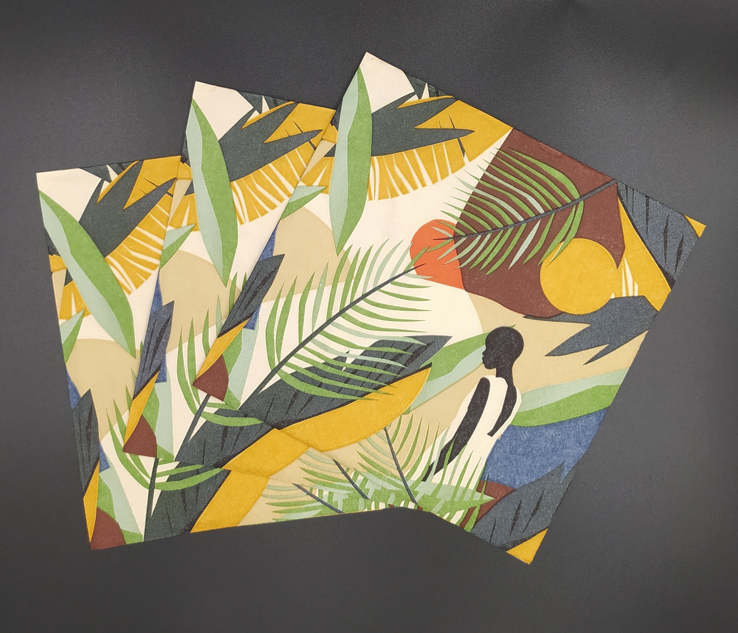 P838# 3 Pieces of Single Paper Napkins for Decoupage, Craft Tissue ...