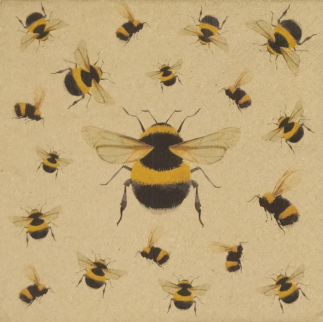 R600# 3 Pieces of Single Recycled Paper Napkins for Decoupage, Craft ...