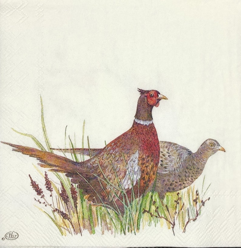 S125# 3 Pieces of SMALL Single Paper Napkins for Decoupage, Craft ...