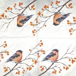 P679# 3 Pieces of Single Paper Napkins for Decoupage, Craft Tissue ...