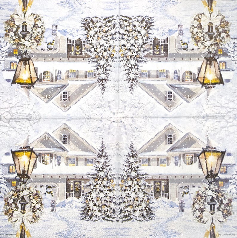 T795# 3 Pieces of Single Paper Napkins for Decoupage, Craft Tissue ...