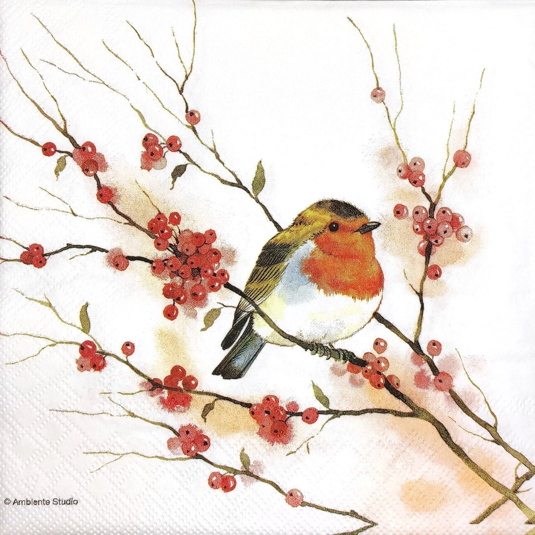 M831# 3 Pieces of Single Paper Napkins for Decoupage, Craft Tissue ...