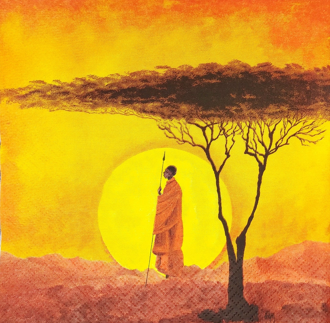 N493# 3 Pieces of Single Paper Napkins for Decoupage, Craft Tissue ...