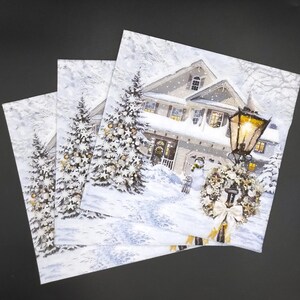 T795# 3 Pieces of Single Paper Napkins for Decoupage, Craft Tissue ...