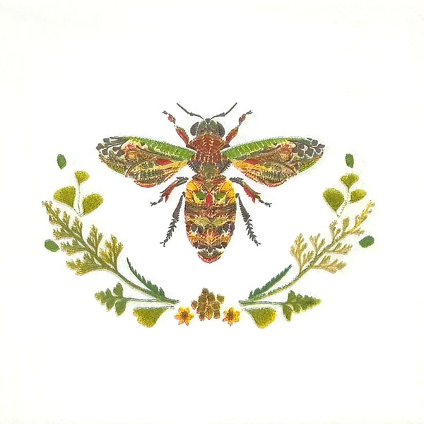 Bee Napkins - Etsy